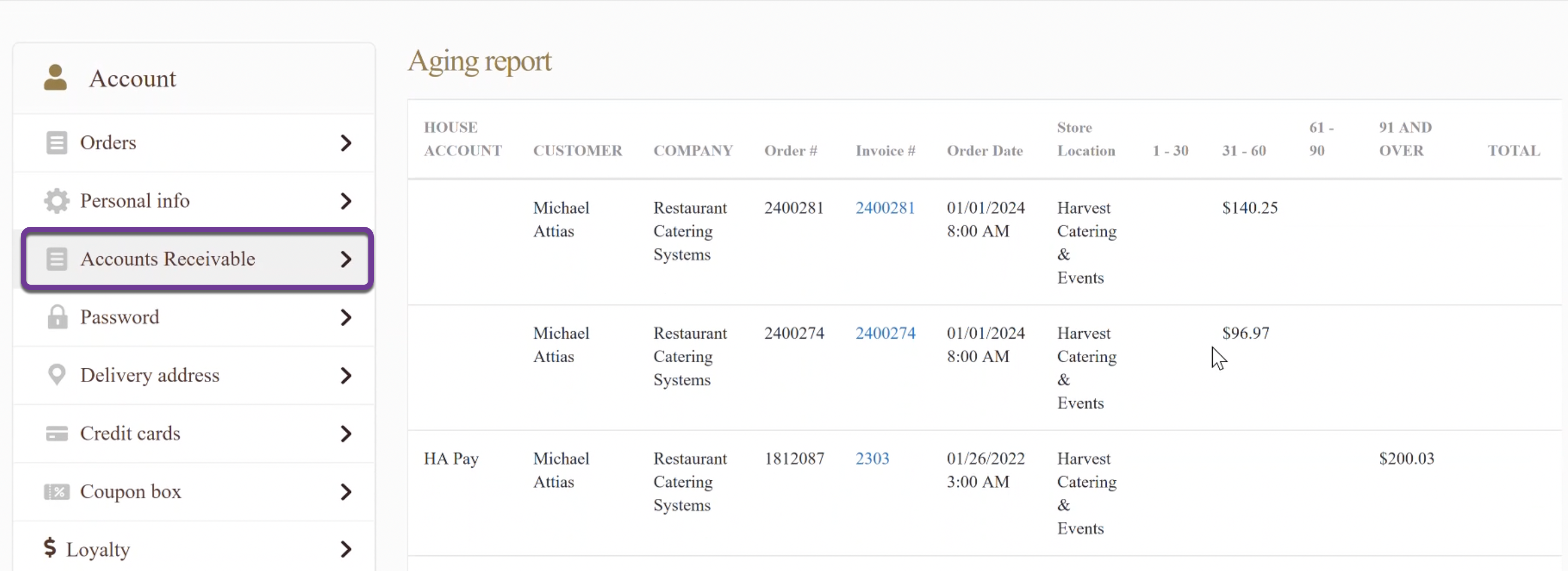 Streamline Catering Finances With Client-Accessible Aging Reports ...
