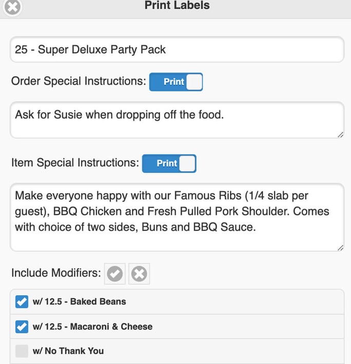Introducing Custom Catering Label Printing To Enhance Operations