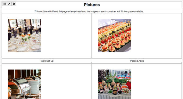 BEO Template Software for Caterers | CaterZen